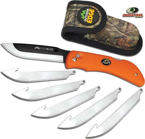 OUTDOOR EDGE RAZOR BLAZE 3.5″ – FOLDER W/6 BLADES ORANGE HNDL – Soldier ...